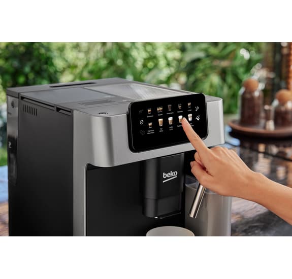 CaffeExperto Bean To Cup Coffee Machine with Integrated Milk Jug CEG7304 | Beko UK